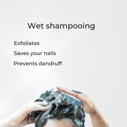 Silicone Scalp Massager for Men - Curlyholic - Lebanon